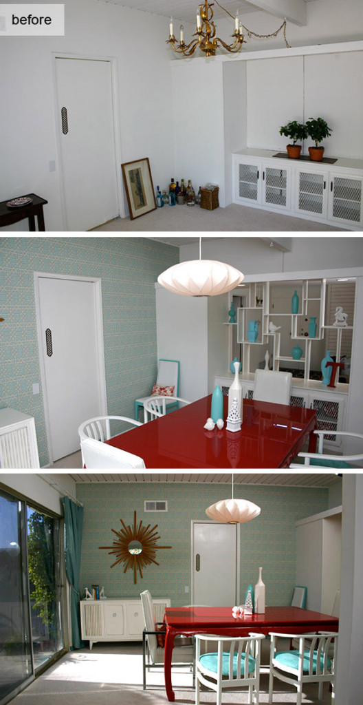 kahi-lee-DIY-dining-room-before-after - Erika Brechtel